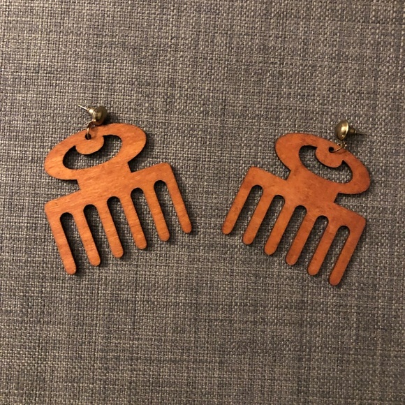 Jewelry | Adinkra Comb Earrings | Poshmark